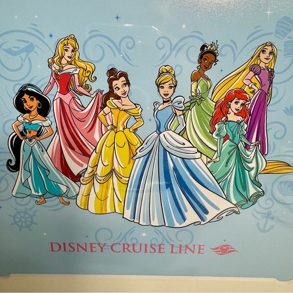 Disney | Art | Nwt Disney Princesses Print Matted Seven Princesses ...